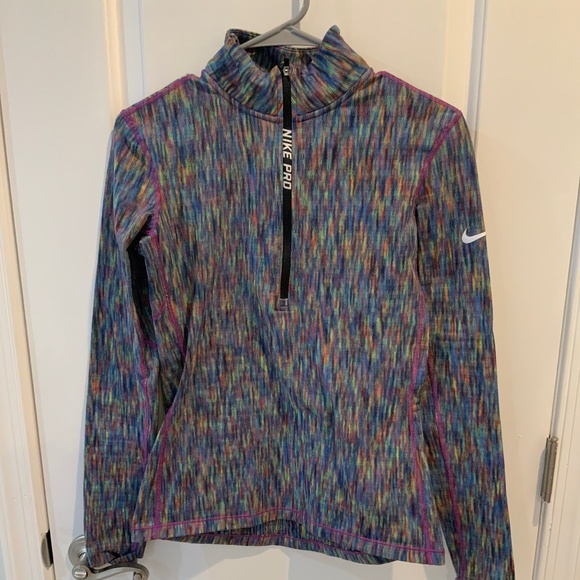 Nike | Tops | Nike Pro 4 Zip | Poshmark